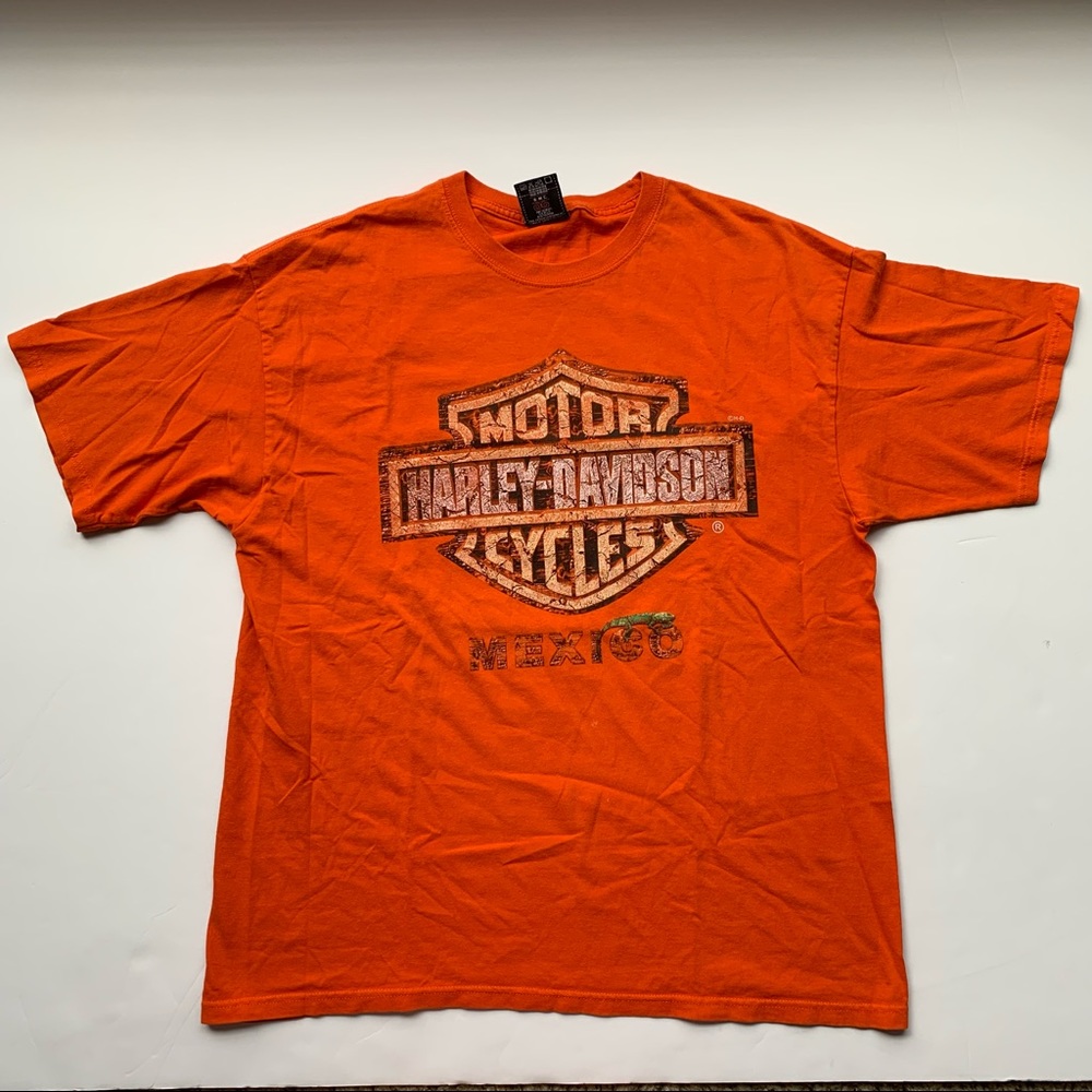 006 - Vintage 90s Harley Davidson Motorcycles Cancun … - Gem